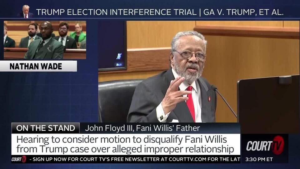 Fani Willis’ Father Didn’t Know He Was Under Rule of Sequestration ...