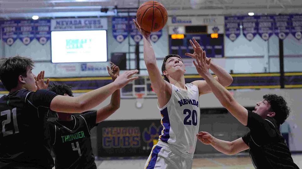 Nevada boys basketball players on valuable role player Caleb Jensen ...