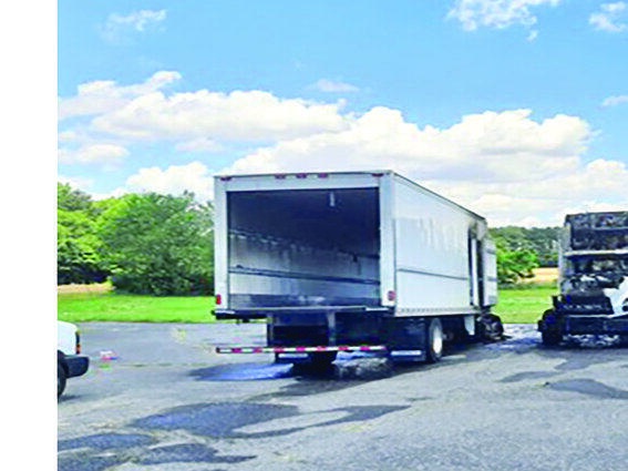 Hebron Volunteer Fire Dept. responds to truck fire