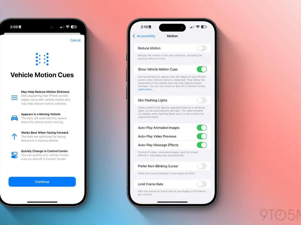 How iOS 18 helps reduce motion sickness with your iPhone