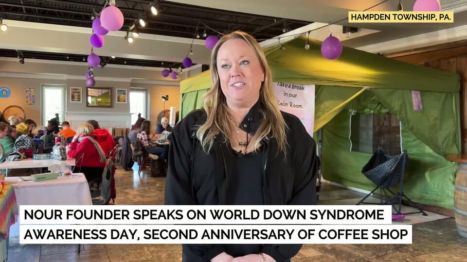 Nour coffee shop celebrates World Down Syndrome Day, 2nd anniversary ...