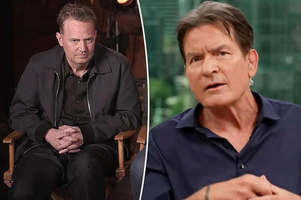 Charlie Sheen claims he ‘could tell’ Matthew Perry ‘wasn’t sober’ a ...