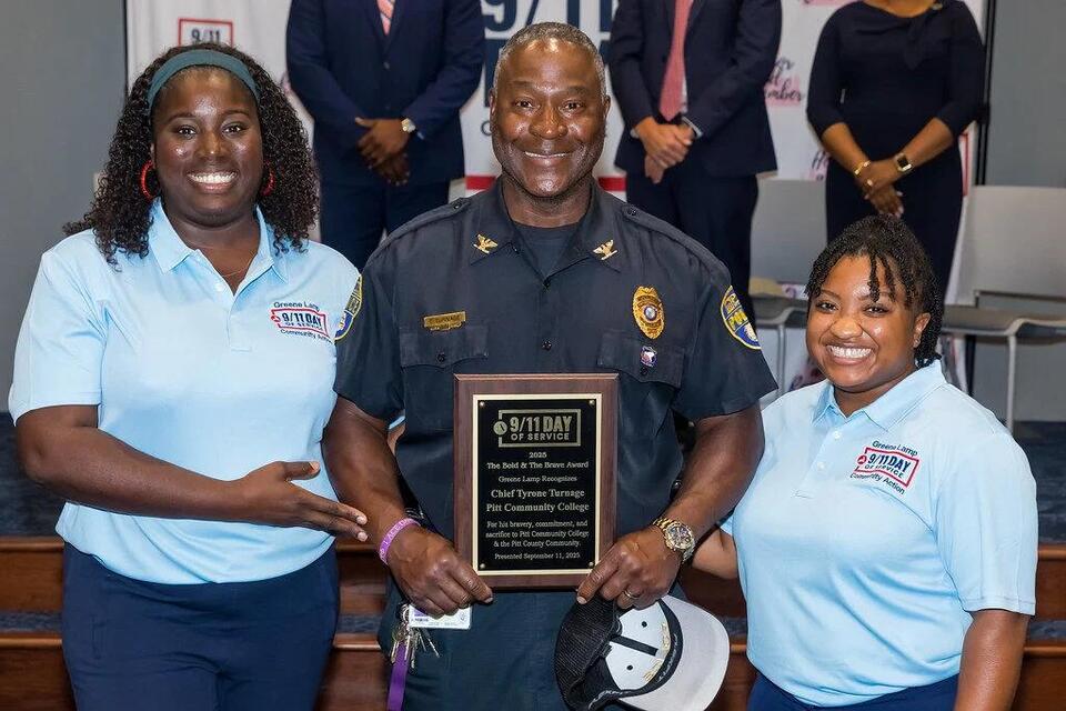 Greene Lamp recognizes honors PCC police chief Tyrone Turnage - NewsBreak