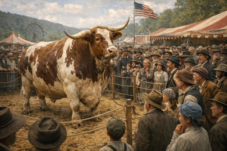 Colonel Ludington's legendary giant ox was real, and it weighed 4,450 ...