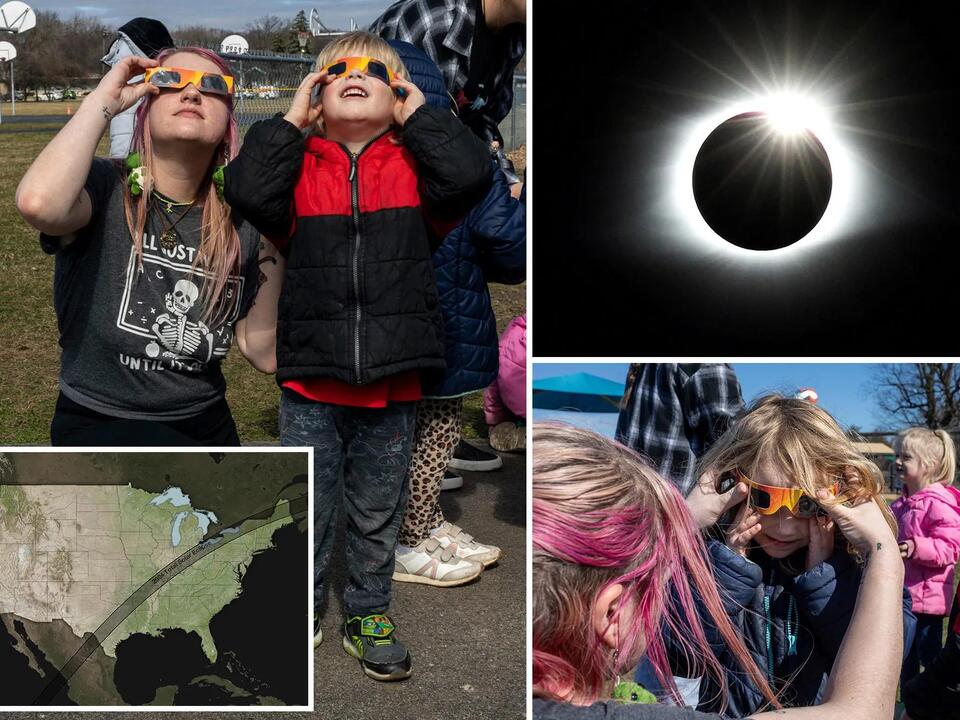 Hundreds of schools in path of total solar eclipse cancel classes over ...