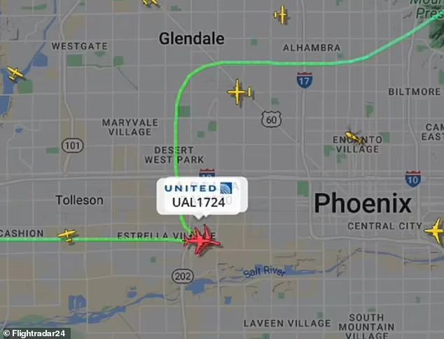 Terrifying moment two passenger jets come perilously close to a midair ...