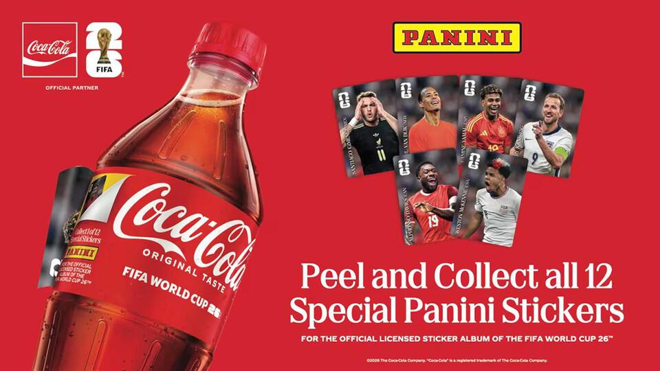 Panini, Coca-Cola to collab on World Cup sticker promotion - NewsBreak