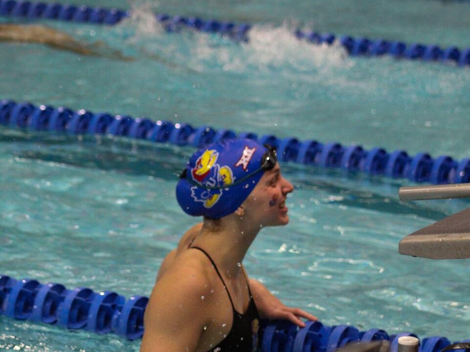 Swimming and diving secures dominant victory over Rockhurst