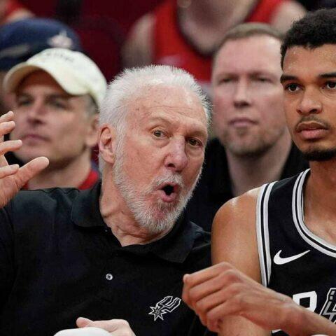 Victor Wembanyama Speaks On Meeting Coach Gregg Popovich At The Airport ...