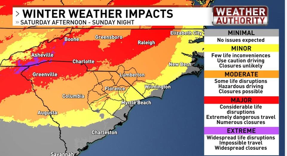 Winter storm impacts likely less severe than initially feared - NewsBreak