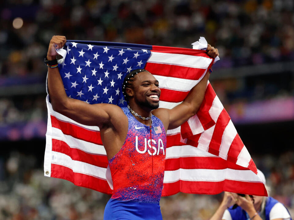 Noah Lyles Reveals Movie That Inspired His 100m Gold Medal Win at Paris ... Noah Lyles Reveals Movie That Inspired His 100m Gold Medal Win at Paris ...