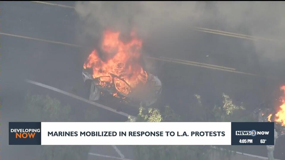 Marines mobilized in response to LA protests - NewsBreak