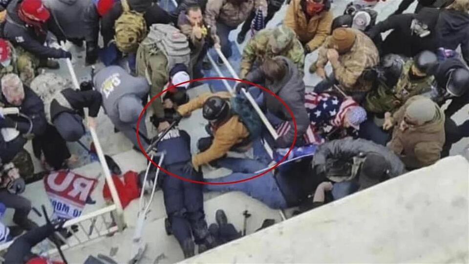 Colorado man who helped drag officer into mob gets over 5 years in ...