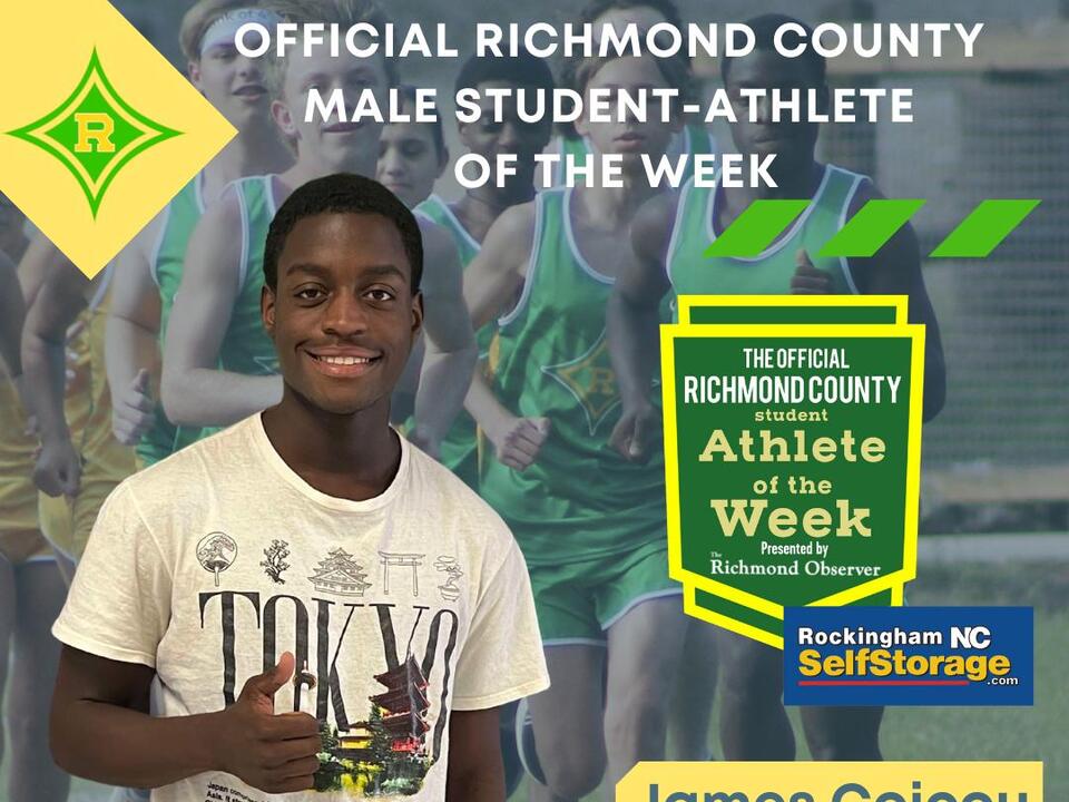 James Coicou: The Official Richmond County Male Student-Athlete of the Week