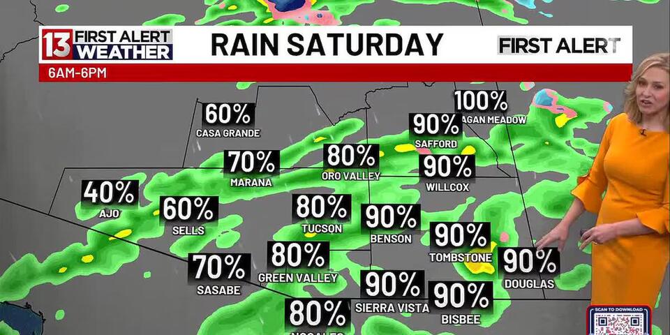 FIRST ALERT FORECAST - Valley rain and mountain snow expected - NewsBreak
