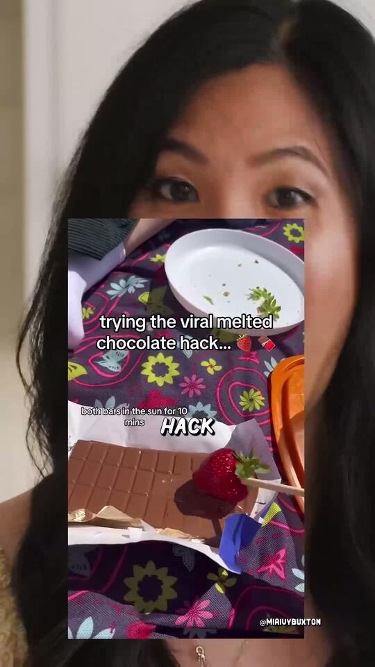 Testing the Viral Melted Chocolate Hack from - NewsBreak