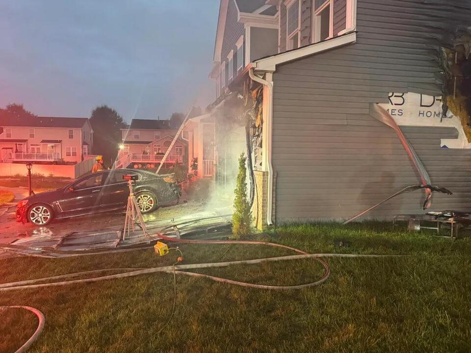 Three-Story House Fire in Bryans Road Started in Garage, Spread to ...