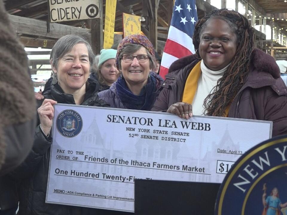 The Ithaca Farmer's Market receives $125,000 state grant from Senator ...