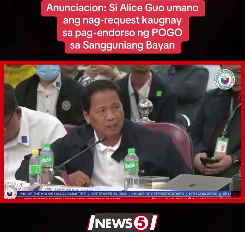 Sinabi ni Bamban, Tarlac Vice Mayor Leonardo Anunciacion na sa ...