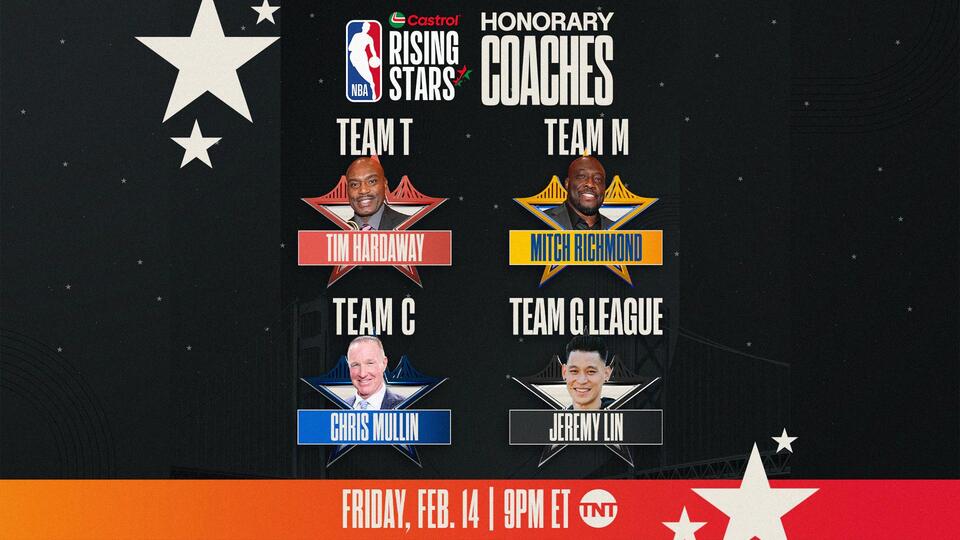 NBA announces honorary head coaches for Castrol Rising Stars - NewsBreak