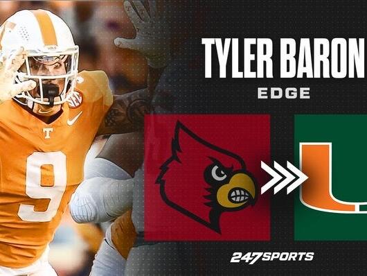 Louisville EDGE Tyler Baron commits to Miami