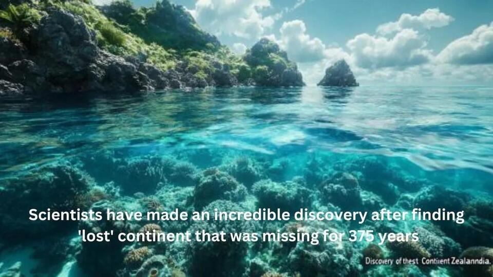 Lost continent 'unlike anything found today' discovered off the coast ...
