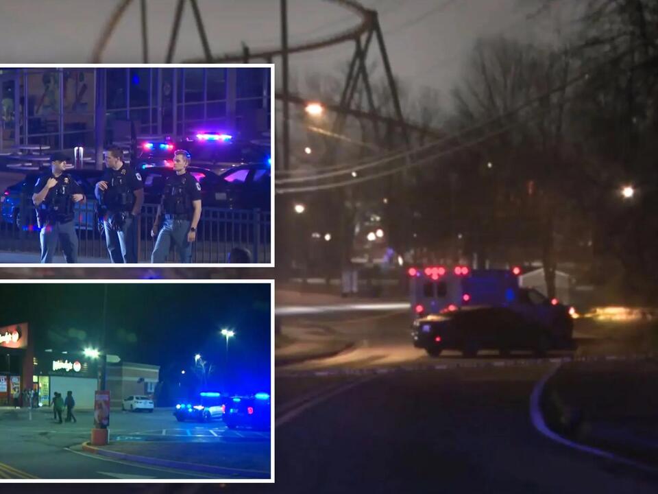 Police shoot 1 suspect in gunfight outside Six Flags Over Georgia after ...