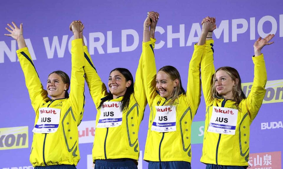 Australian relay women win 4x100m gold at world championships - NewsBreak