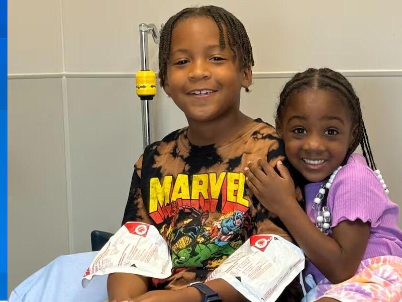 7-year-old ‘superhero’ to donate life-saving bone marrow to his little ...