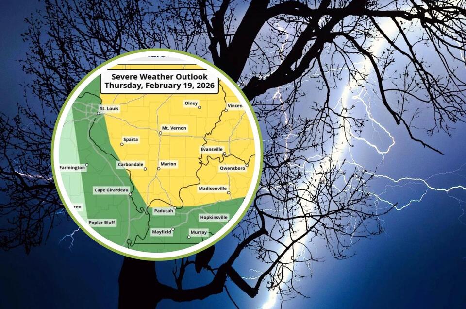February 19 2026 Severe Weather Outlook in Indiana & Kentucky - NewsBreak
