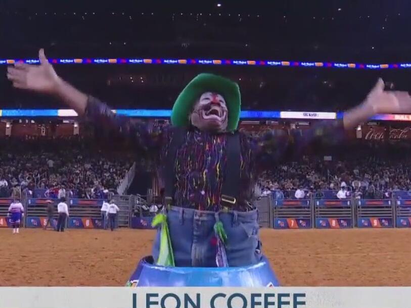Leon Coffee: Houston rodeo clown retiring after historical career ...
