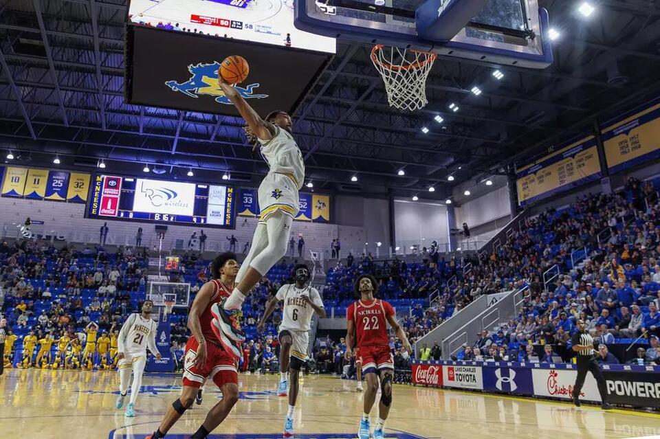 McNeese’s Christian Shumate to Compete in Slam Dunk Contest on Thursday ...