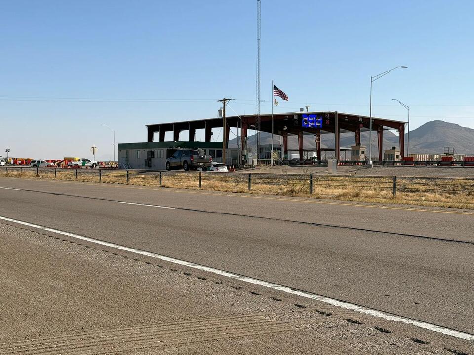 Sierra Blanca Border Patrol Checkpoint on I-10 Closed as Construction ...