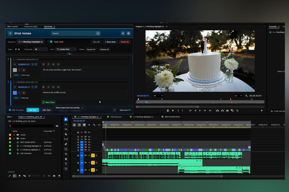 Digital Anarchy announces ShotNotes for Premiere Pro - NewsBreak