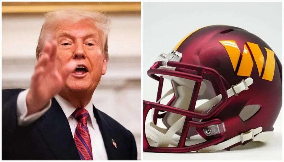 Trump Threatens Commanders’ $4 Billion Stadium Over Old Racist Name ...
