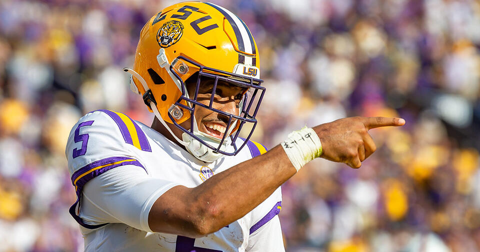 Jayden Daniels reacts to Dan Orlovsky, Louis Riddick naming him best QB ...
