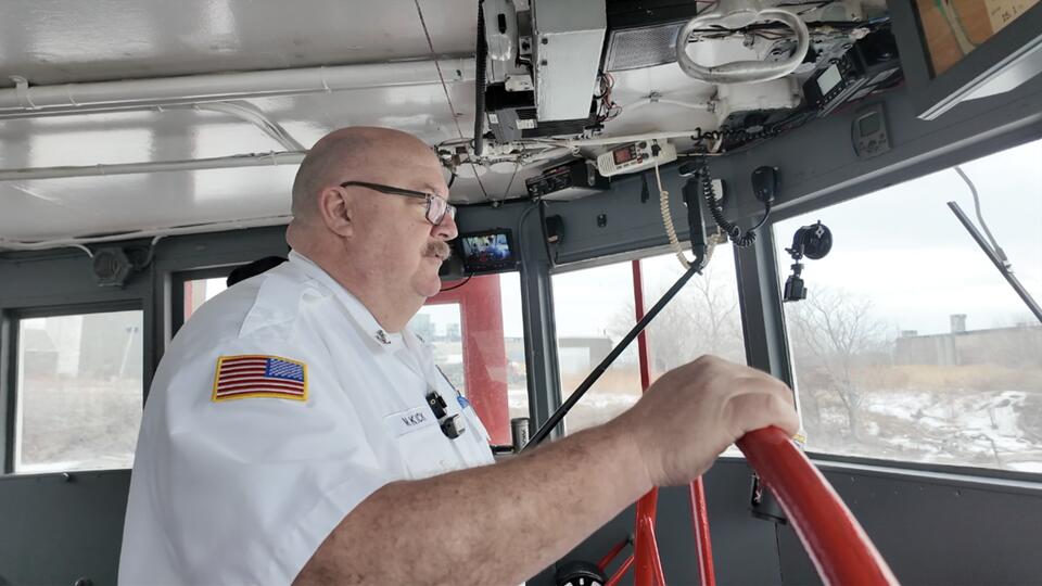 Breaking the ice: A day aboard Buffalo’s historic Fireboat Cotter ...