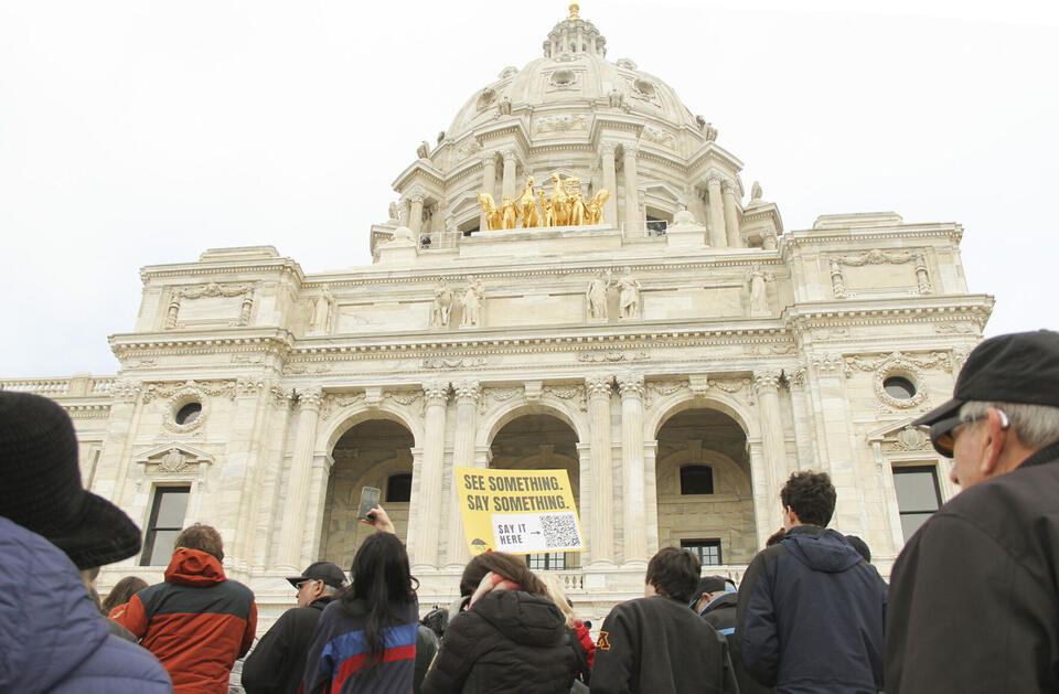Pair of rallies held in favor, against trans youth in sports bill ...