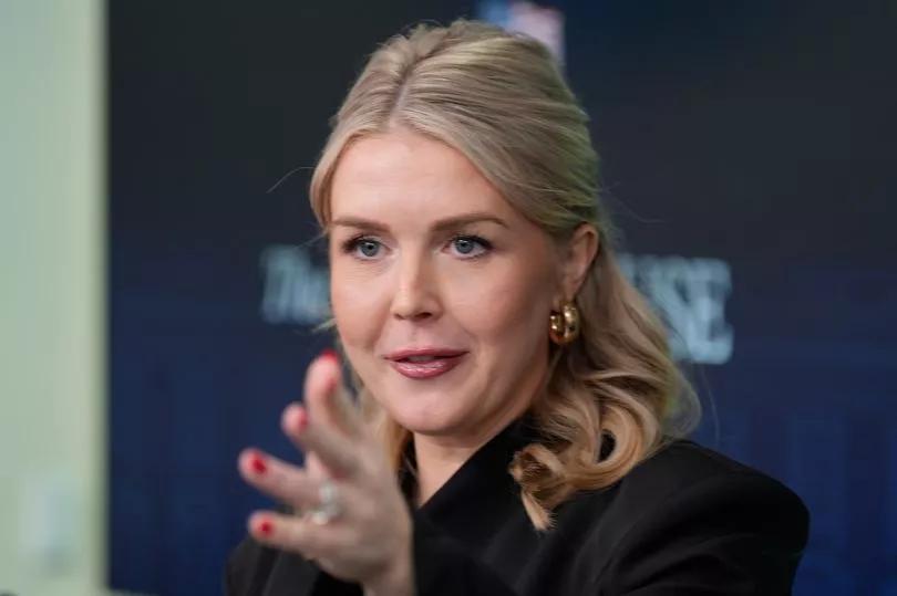 Karoline Leavitt critics can't get over 'diabolical' new photo with visible 'lip filler' marks ...