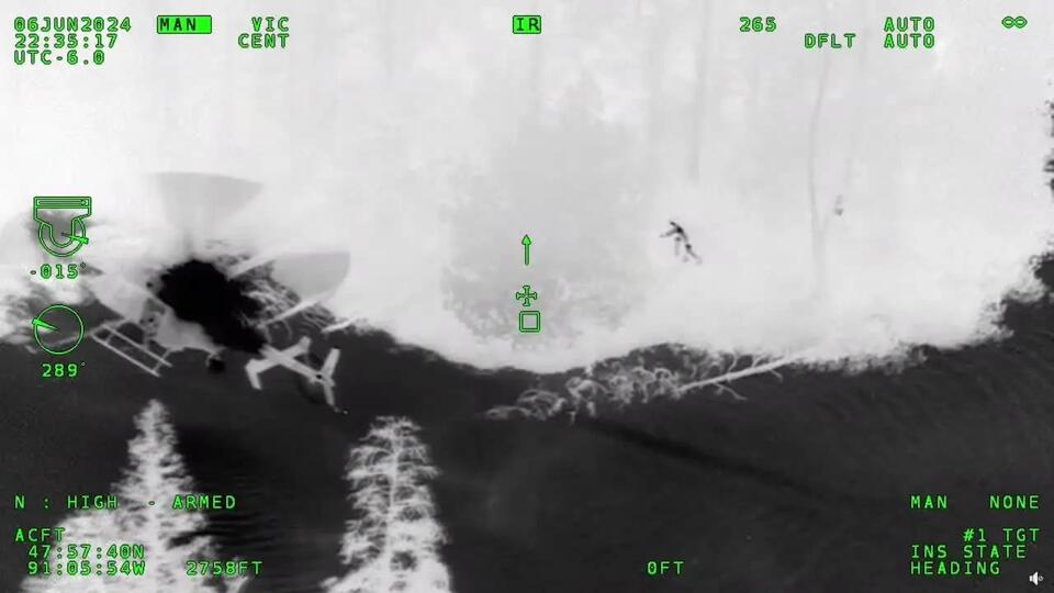 BWCA search: Man rescued by helicopter after signaling MN State Patrol ...