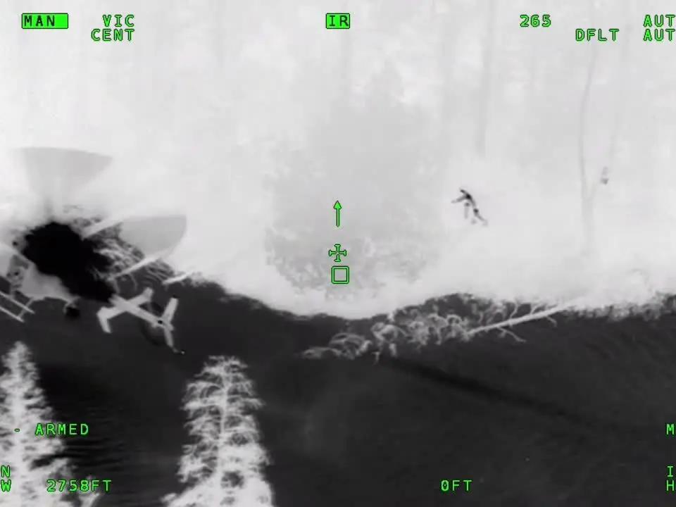 BWCA search: Man rescued by helicopter after signaling MN State Patrol ...