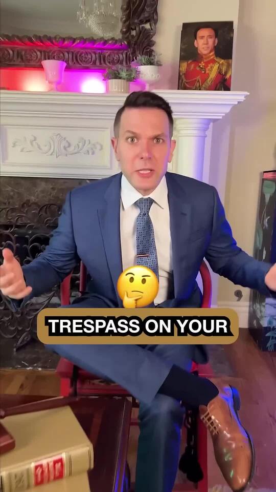 You Trespassed On Your Own Property law education - NewsBreak
