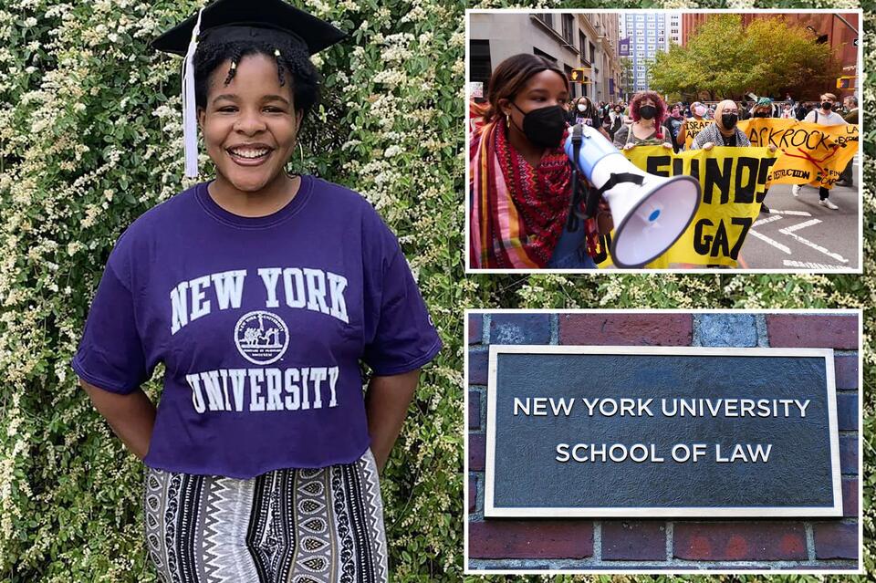 Ryna Workman removed as NYU student bar president after blaming Israel ...