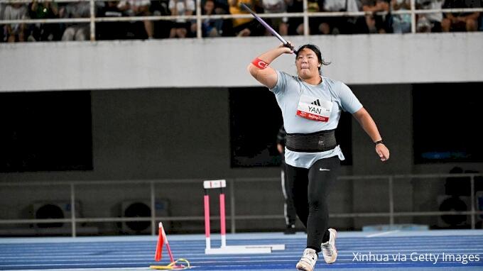 Ziyi Yan Stuns With World-Leading, Diamond League Record Javelin Throw ...