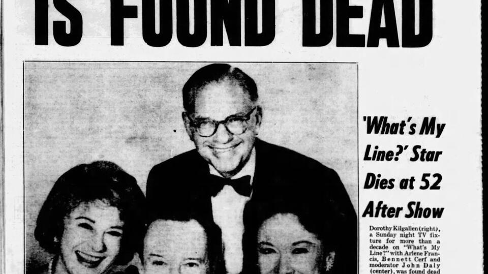 The Mysterious and Tragic Death of 'What's My Line' TV Panelist Dorothy ...