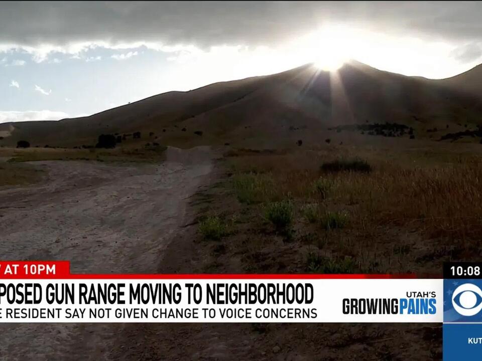 Residents of Utah community on edge about proposed gun range nearby