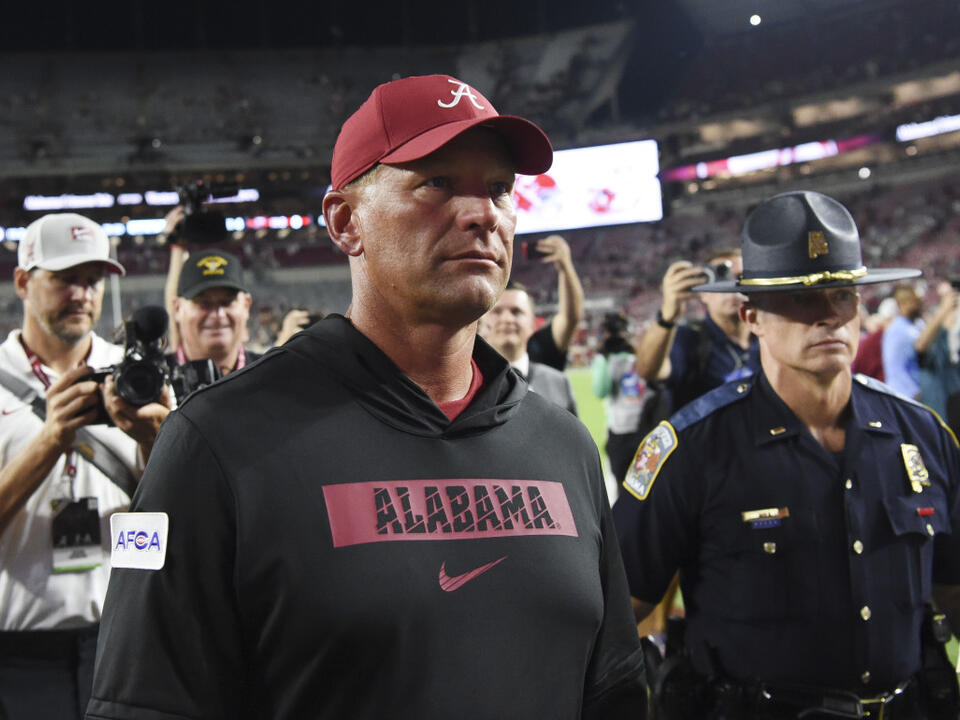 Postgame Handshake Between Kalen DeBoer, Kirby Smart Is Turning Heads