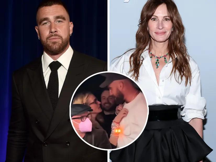 Julia Roberts' Travis Kelce Interaction at Taylor Swift's Concert Goes ...