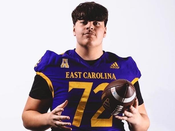 ECU picks up 2025 OL commitment Jonathan Stokes
