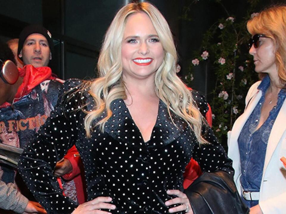 Miranda Lambert Rocks Bejeweled Outfit While Holding Hands With Husband ...